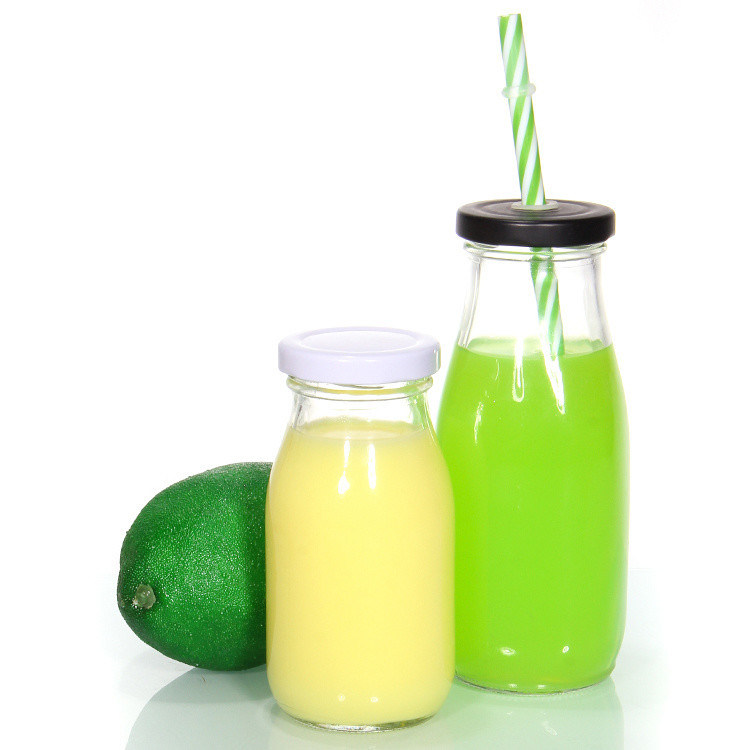 Glass Chilli Sauce 1000ml 1 Litre Milk Bottle With Screw Lid ODM