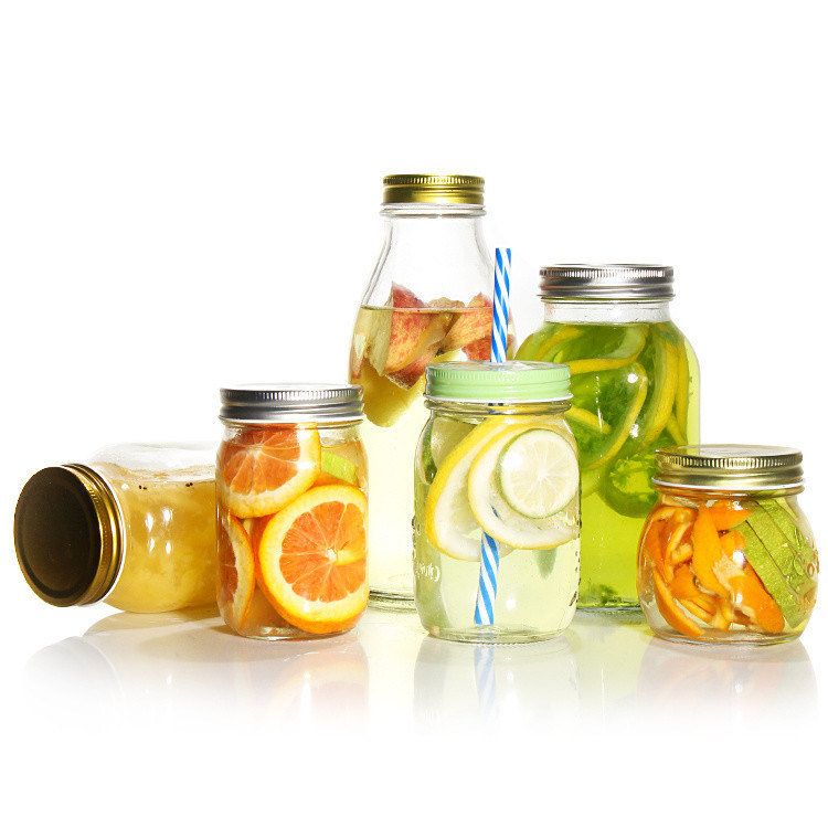 Large Spices 12oz Mason Jars Canning Jelly Jars 500ml 1000ml